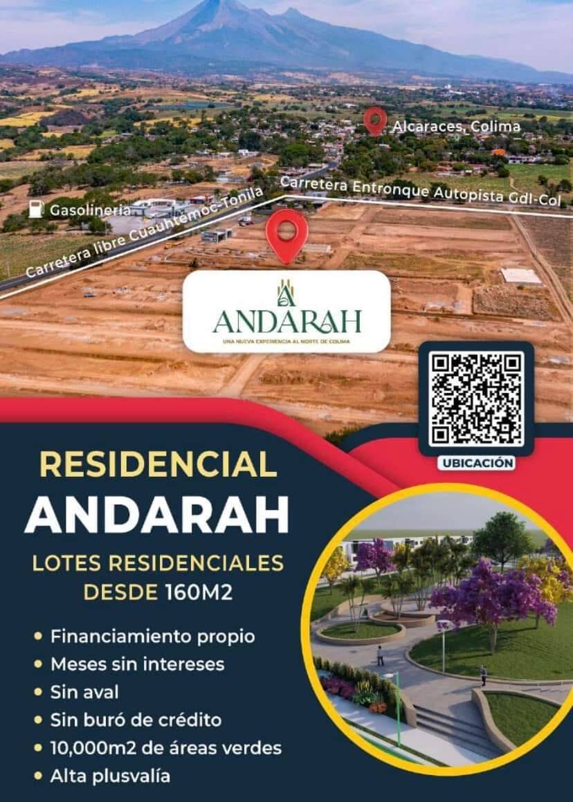 LOTES RESIDENCIALES EN VENTA EN ANDARAH CUAUHTEMOC COLIMA X M2 - 4949